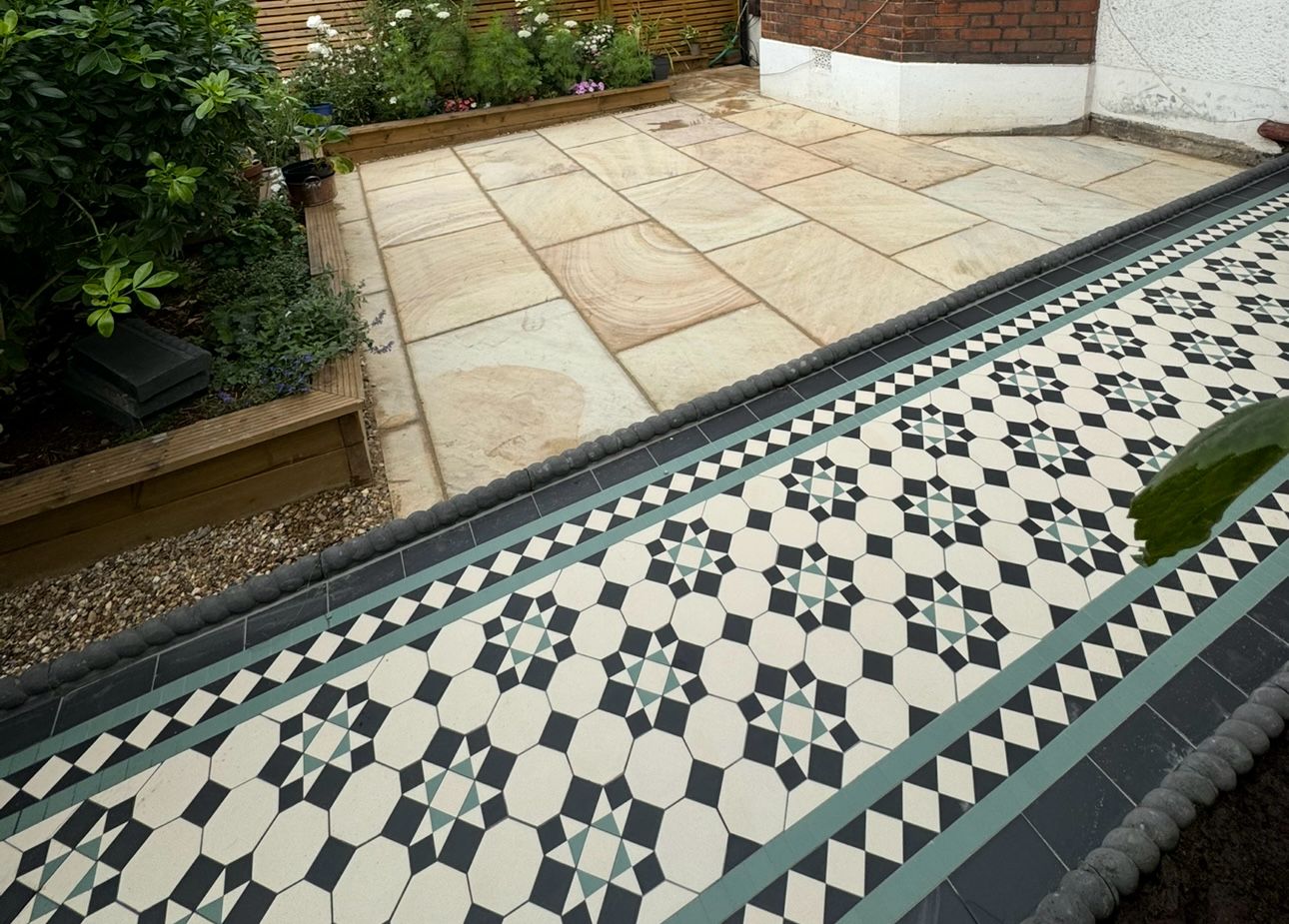 Stylish Victorian tiling in London – BFG Landscaping